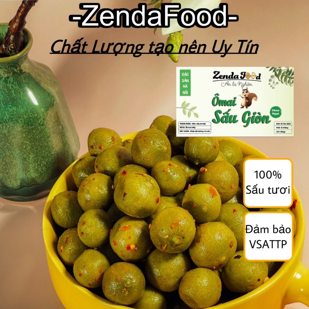 ZENDAFOOD crispy crocodile, healthy snack, addictive 500gr box (with ...