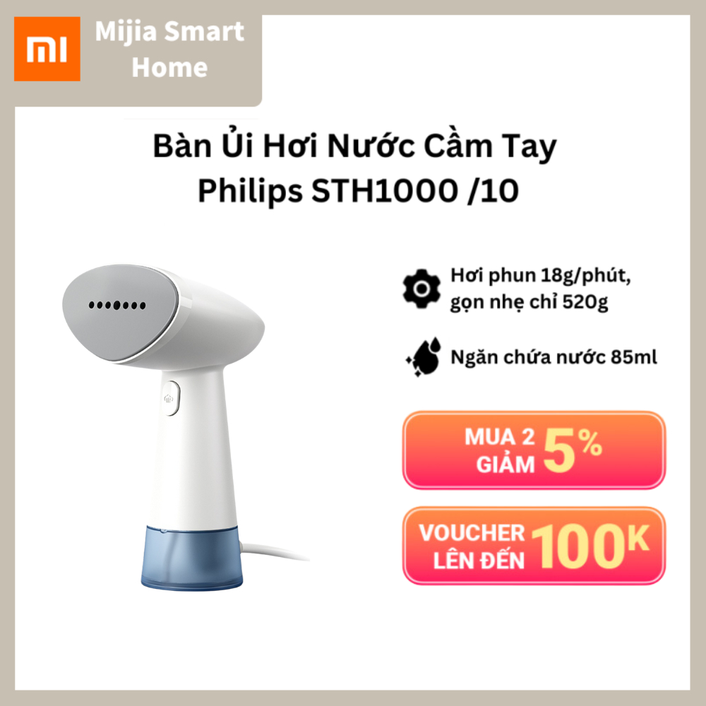 Philips STH1000 /10 Handheld Steam Iron|900w|Compact Removable 85ml ...