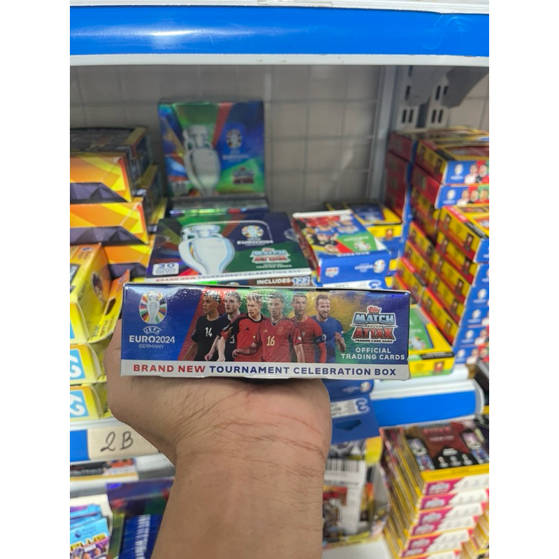( Full Tournament Celebration Box ) Match Attax UEFA Euro Tournament ...