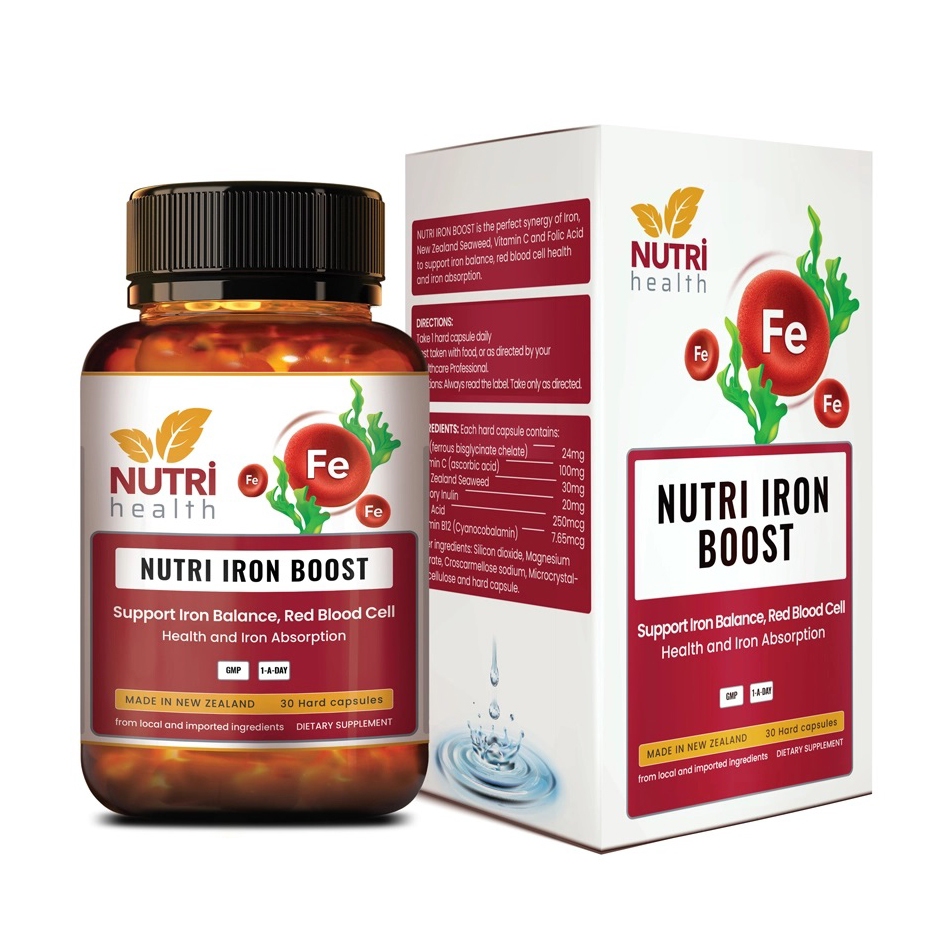 Organic Iron Seaweed For Pregnant Women Nutri Iron Boost Helps Prevent ...
