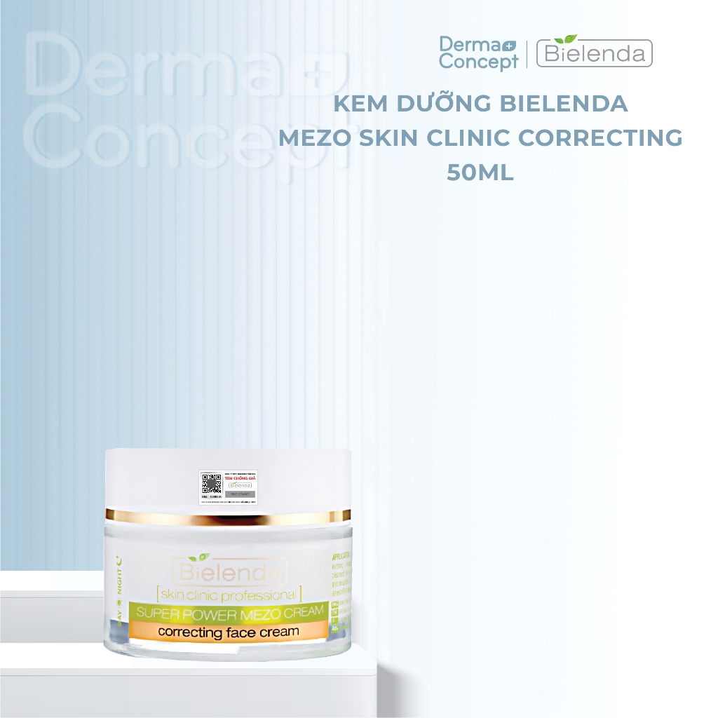 Bielenda Mezo Skin Clinic Correcting Brightening, Matte Cream 50ml ...