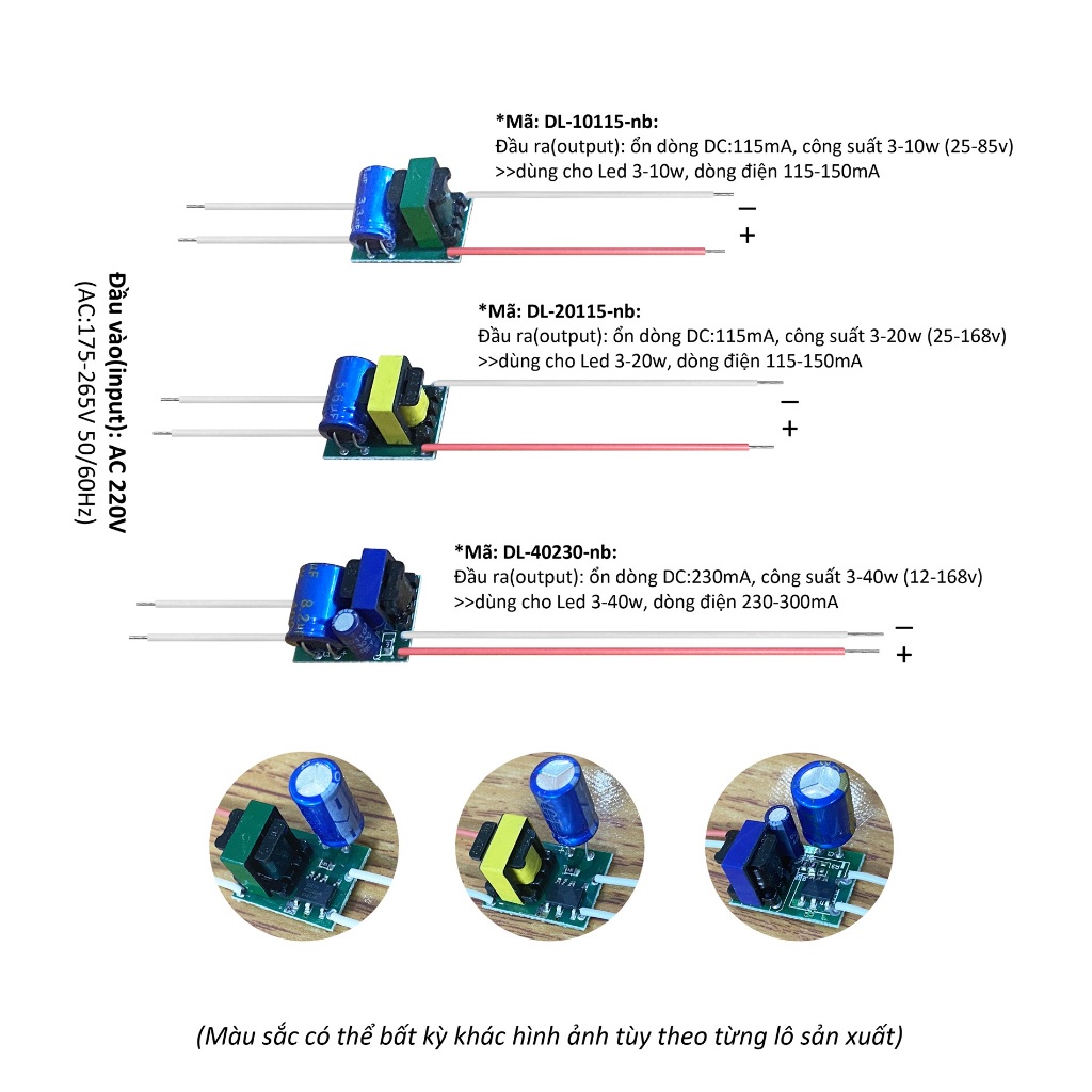 Led driver light source 220v 3w-40w installed to replace Led ballast ...