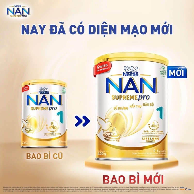 Nestle NAN SUPREME PRO Milk Powder 1 - Box Of 400g | Shopee Malaysia