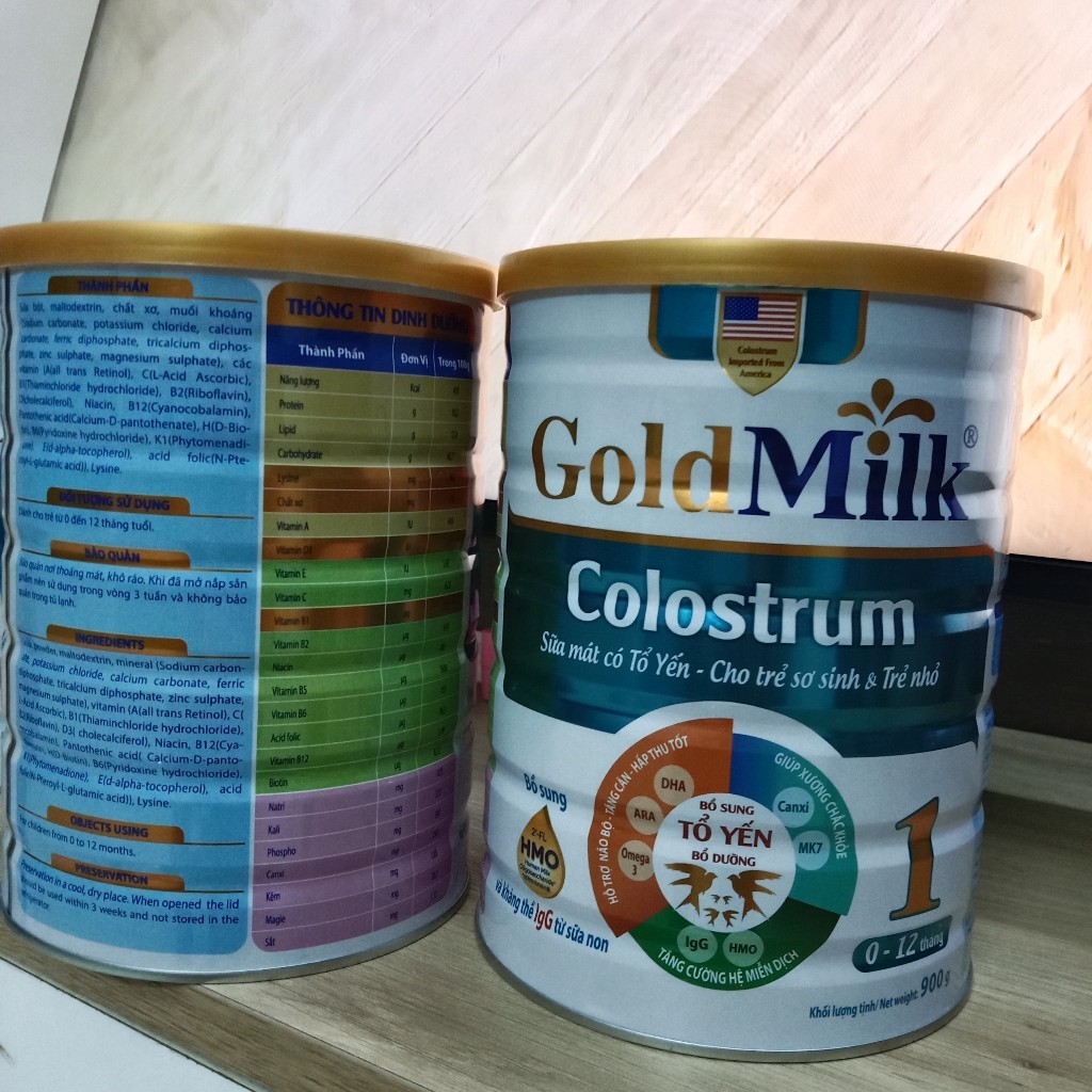 Goldmilk colostrum 1-2-3 ,gain,grow 900g | Shopee Malaysia