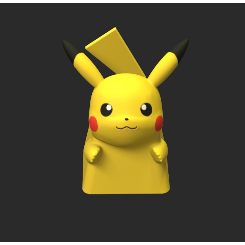 Keycap POKEMON - KEYCAP PIKACHU - Keyboard Button - PIKACHU Keyboard ...