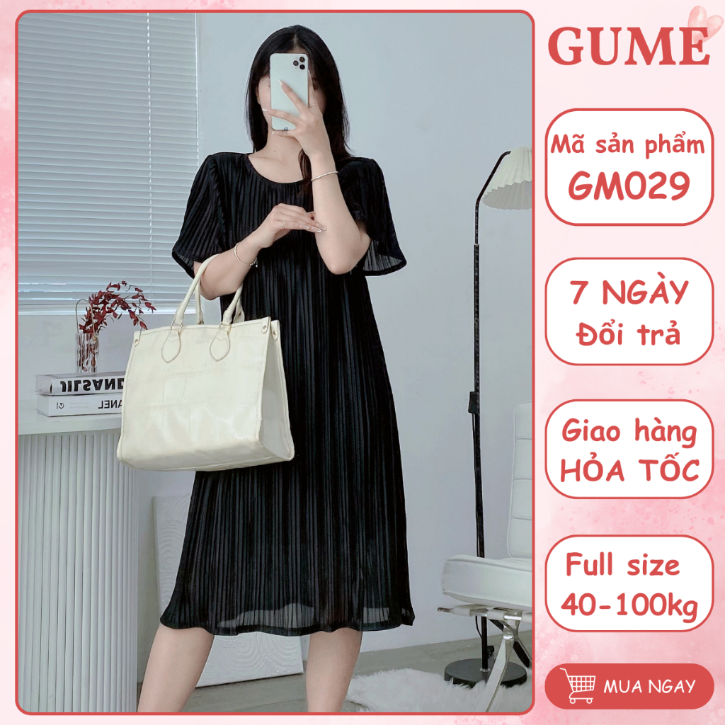 Pleated black TiMi Maternity dress-Designed dress-black | Shopee Malaysia