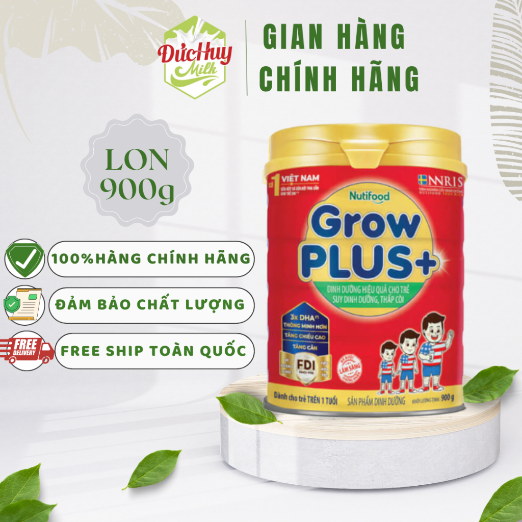 Nutifood GrowPLUS Red Milk Powder + Malnutrition 900g/1.5kg - Over 1 ...