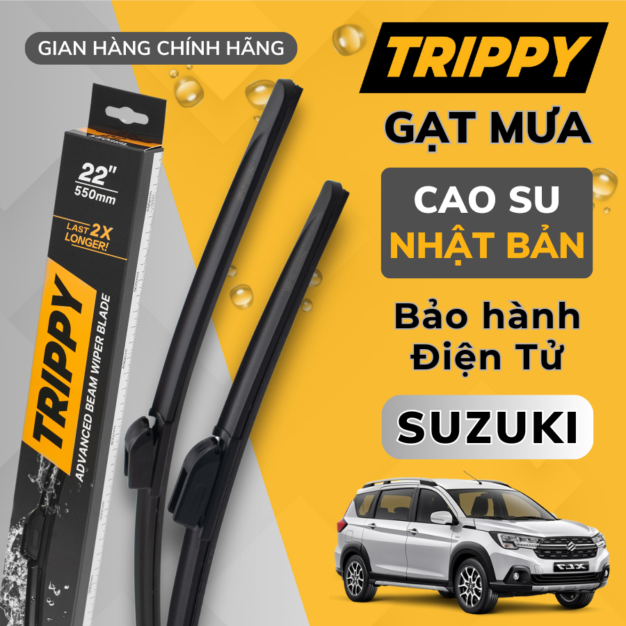 Suzuki Car Wipers - TRIPPY Genuine Rain Wipers Soft Body Rubber ...