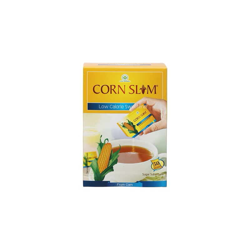 Corn Slim diet Corn sugar box 125g (50 packs x 2.5g | Shopee Malaysia