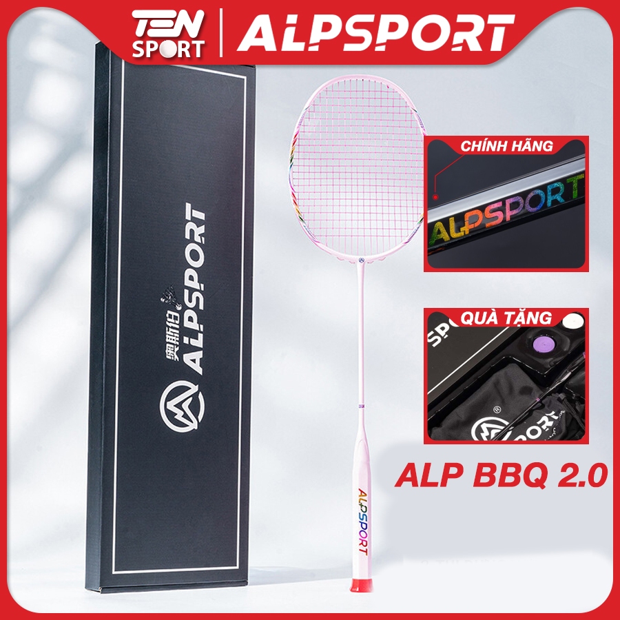 Alp BBQ2.0 8UG5 full Carbon Badminton Racket 100% Ultra Light Carbon ...