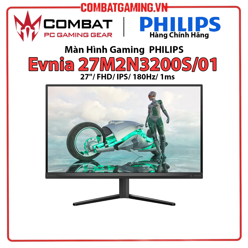 Philips Monitor 27M2N3200S/01 27"/ FHD/ IPS/ 180Hz/1ms Genuine Product ...