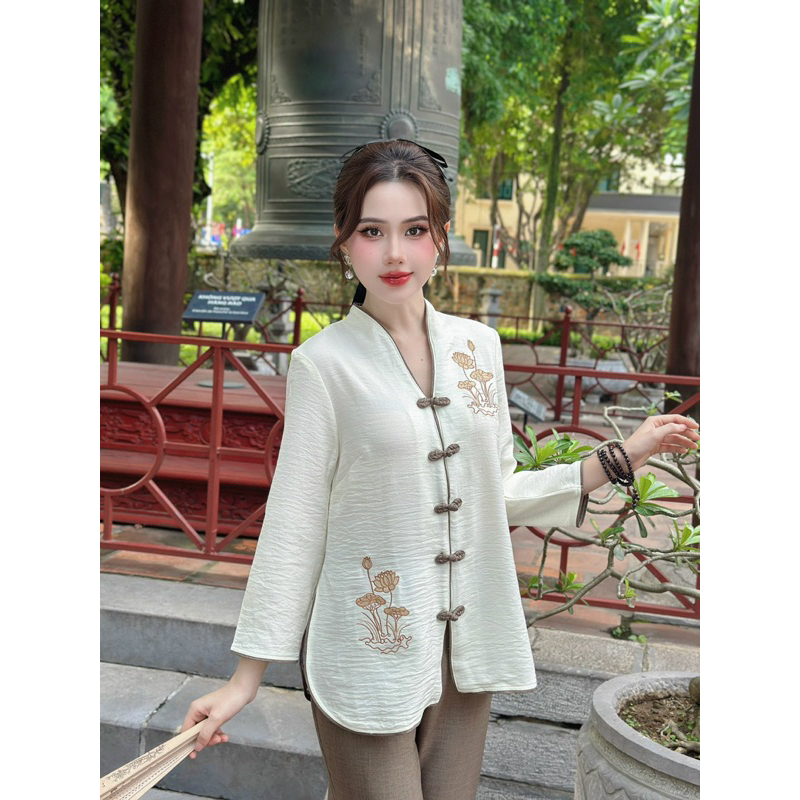 Dharma dress for ceremonies with rattan buttons, first class product ...