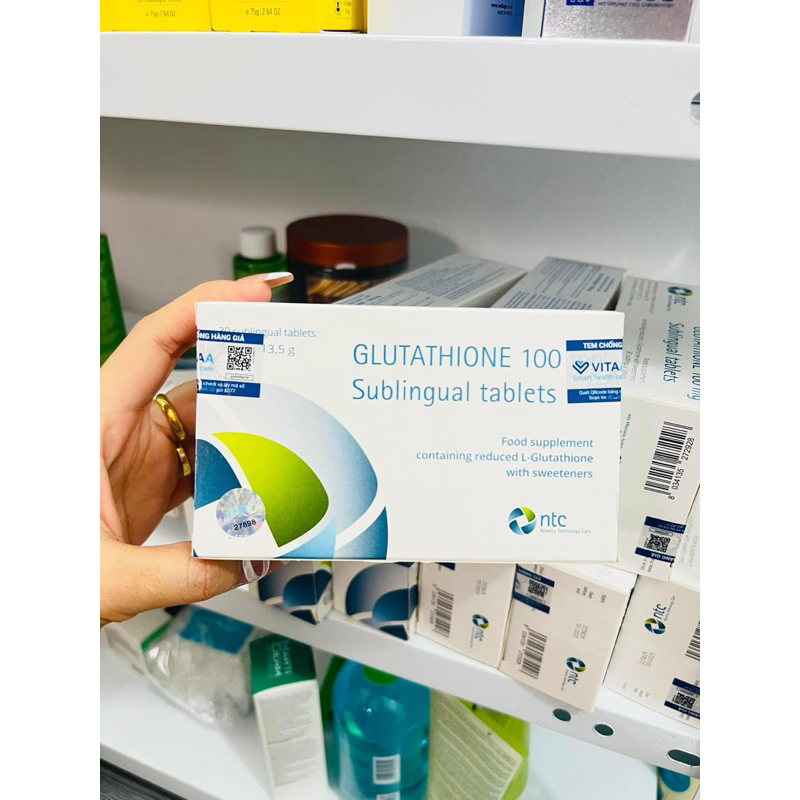 [Company] Glutathione Whitening Lozenge 100mg Sublingual Tablets (New ...