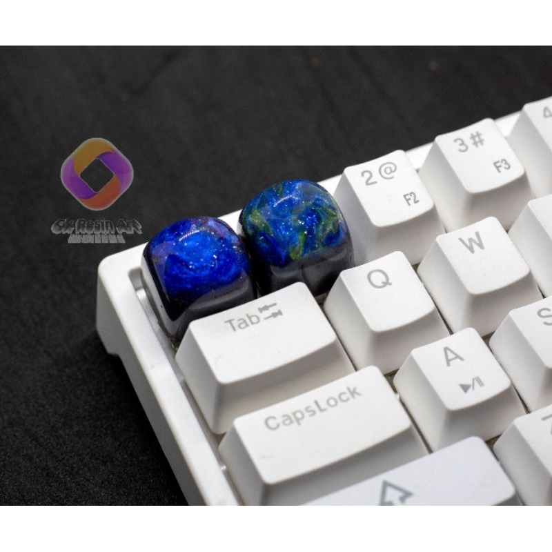 Keycap resin DOM galaxy Mechanical Keyboard Decoration | Shopee Malaysia