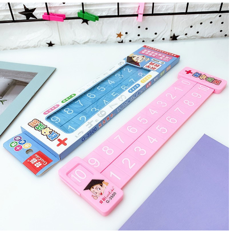 Smart Math Ruler 20cm_Supports Children to Add and Subtract Quickly ...