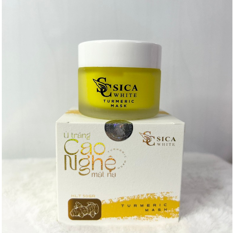 Sica White High Turmeric Whitening Mask 50G, Whitening Implant ...