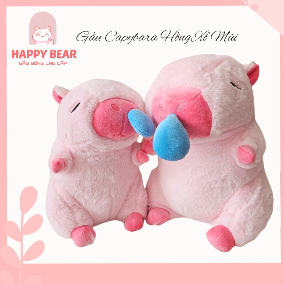 Pink Capybara Mouse Teddy Bear Nose Flow (Drawable) Super Pretty YUNOZA ...