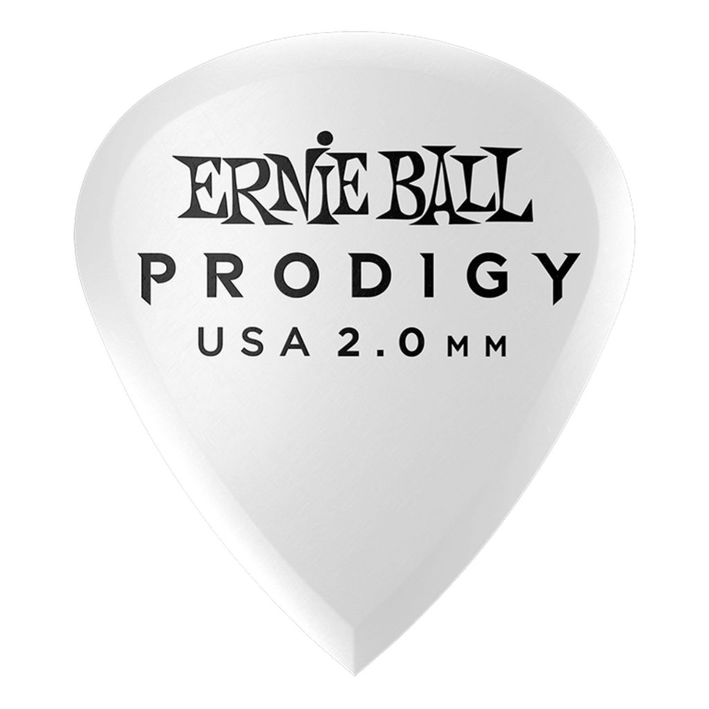 Ernie Ball Prodigy Mini 2.0mm White Picks, Guitar Picks Piece | Shopee ...