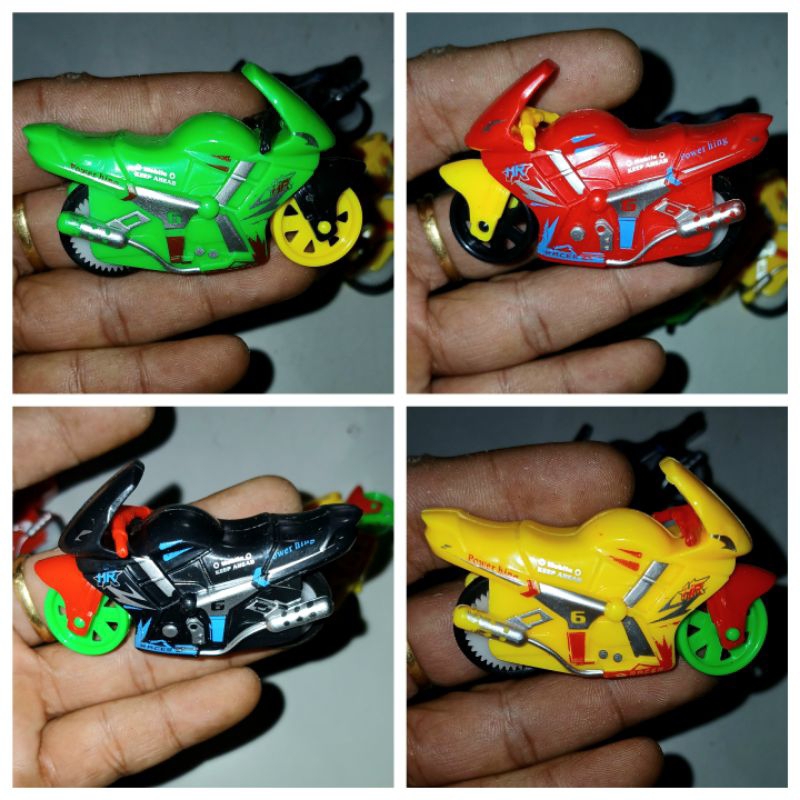 Model 1 mini Motorcycle Running Plastic Flywheel D 7cm x C 4cm x R 2cm ...