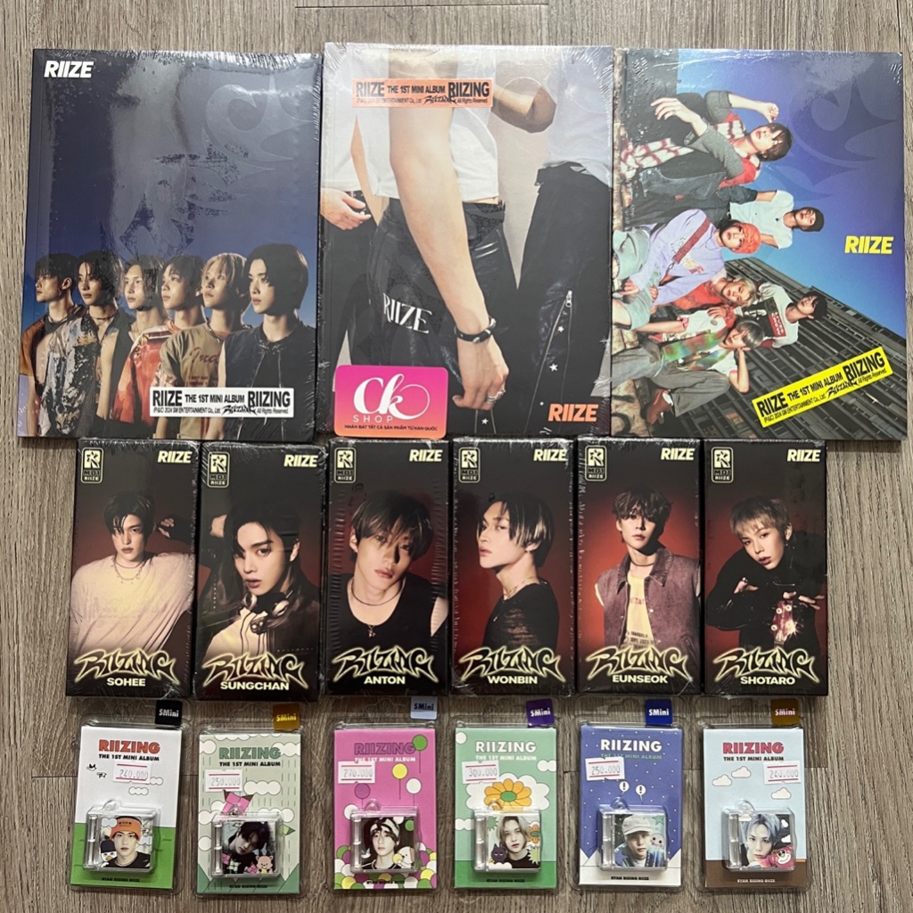 RIIZE - RIIZING album photo set | Shopee Malaysia
