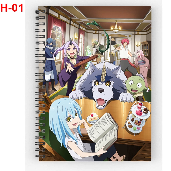 XO Tensei Shitara Slime Datta Ken - Rimuru Tempest spring notebook (200 ...