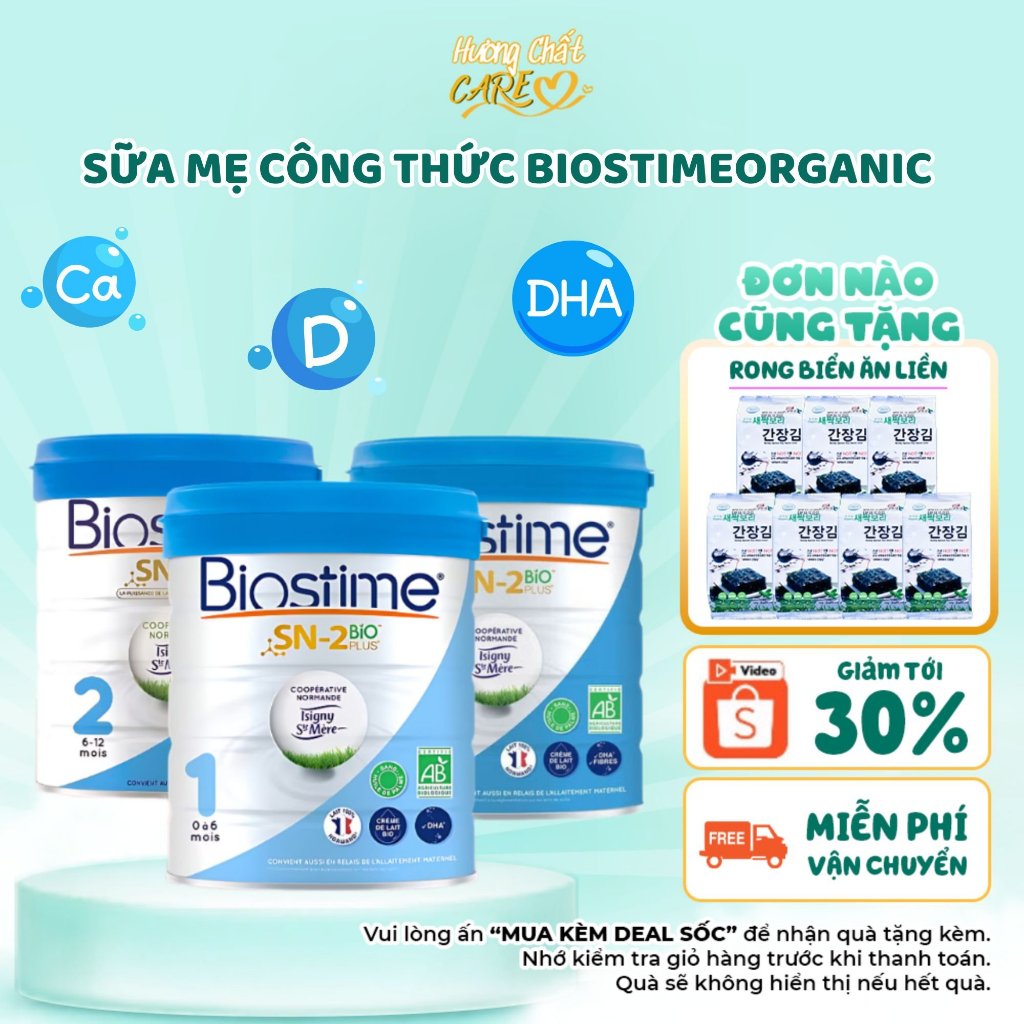 Biostime Organic Formula Green Cap Supports Children To Develop ...