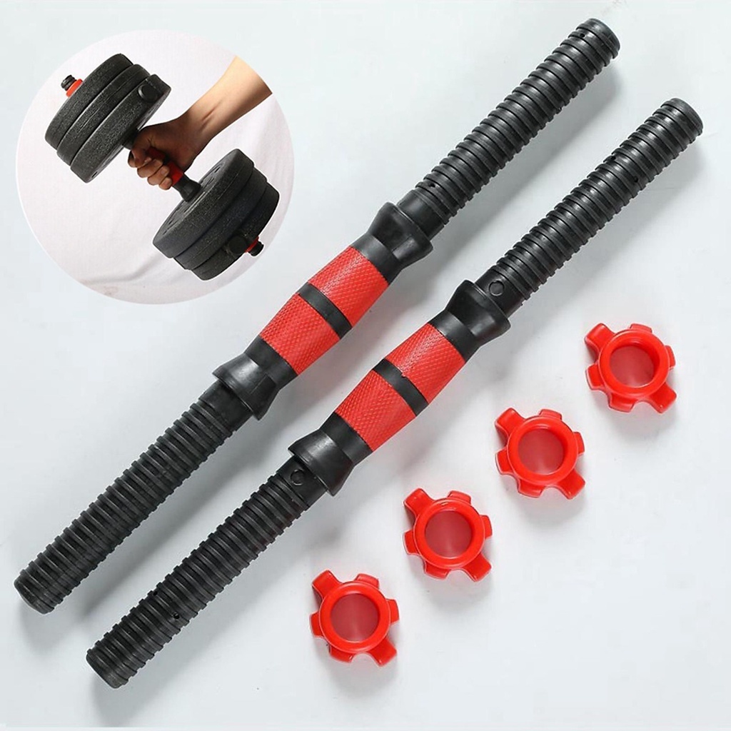 Imported dumbbells, solid plastic barbell with 40cm long handle (price ...