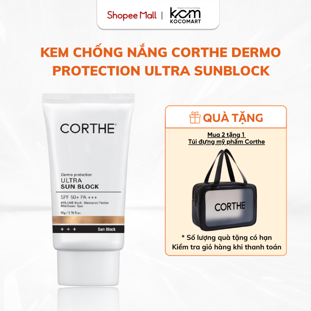 Corthe Korean physical sunscreen CORTHE DERMO PROTECTION ULTRA SUN ...