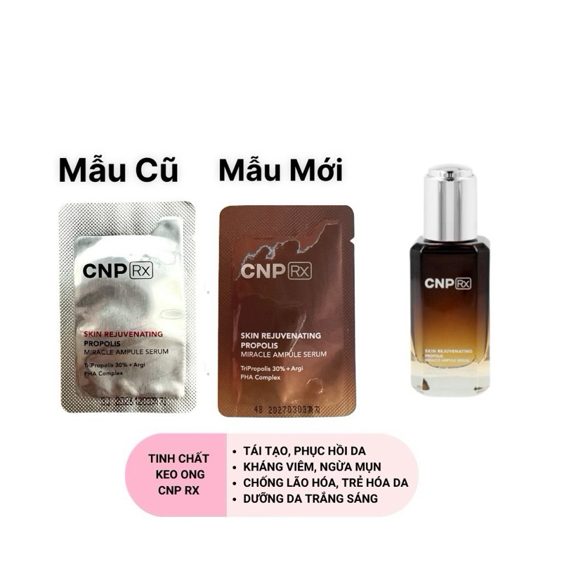 1 Pack CNP Rx propolis miracle ampoule serum 1ml | Shopee Malaysia