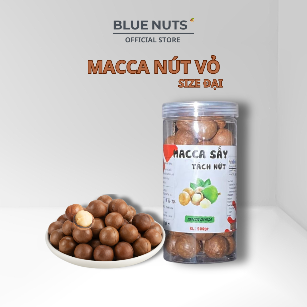 Macca Seeds Peeled Big Size - Macadamia Cracked Shell 500g. Premium ...