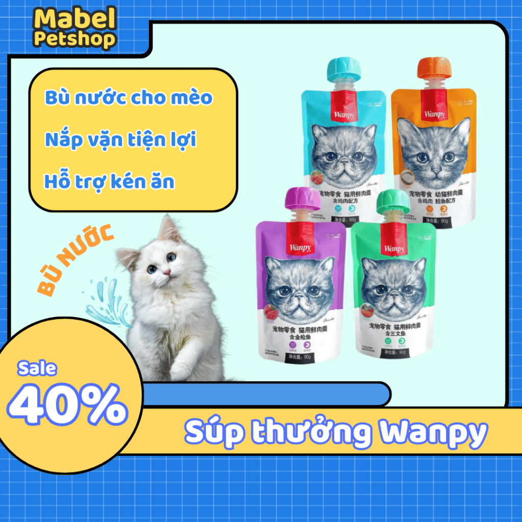 Wanpy cat reward soup with screw cap, 90gr pack | Shopee Malaysia