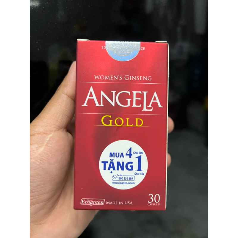 [Buy 2 get 1 free] Angela Gold ginseng supplements female hormones with ...