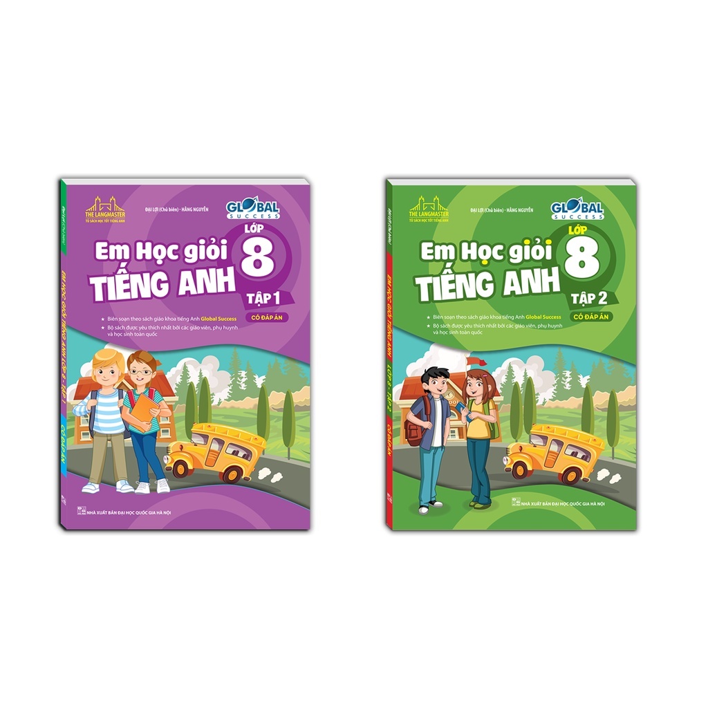 Books - Combo 2c - GLOBAL SUCCESS - I Learn English Grade 8 (With ...