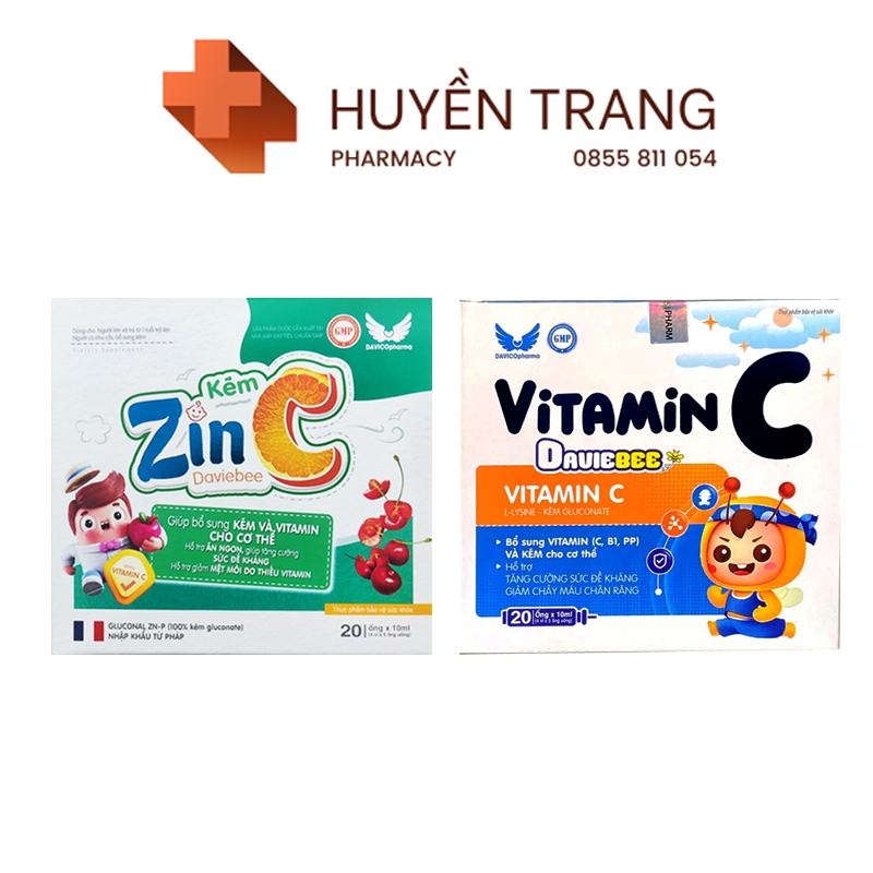 Vitamin C DavieBee, Zinc Tube Lysine, Thymo Boosts The Immune System ...