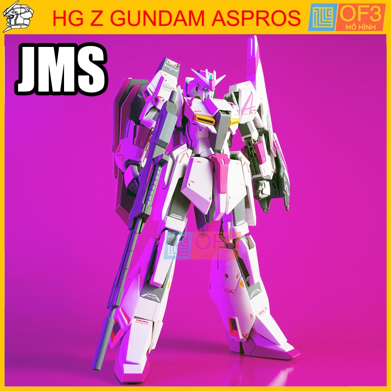 Assembly Model JMS ZETA 3 HG Z GUNDAM ASPROS | Shopee Malaysia