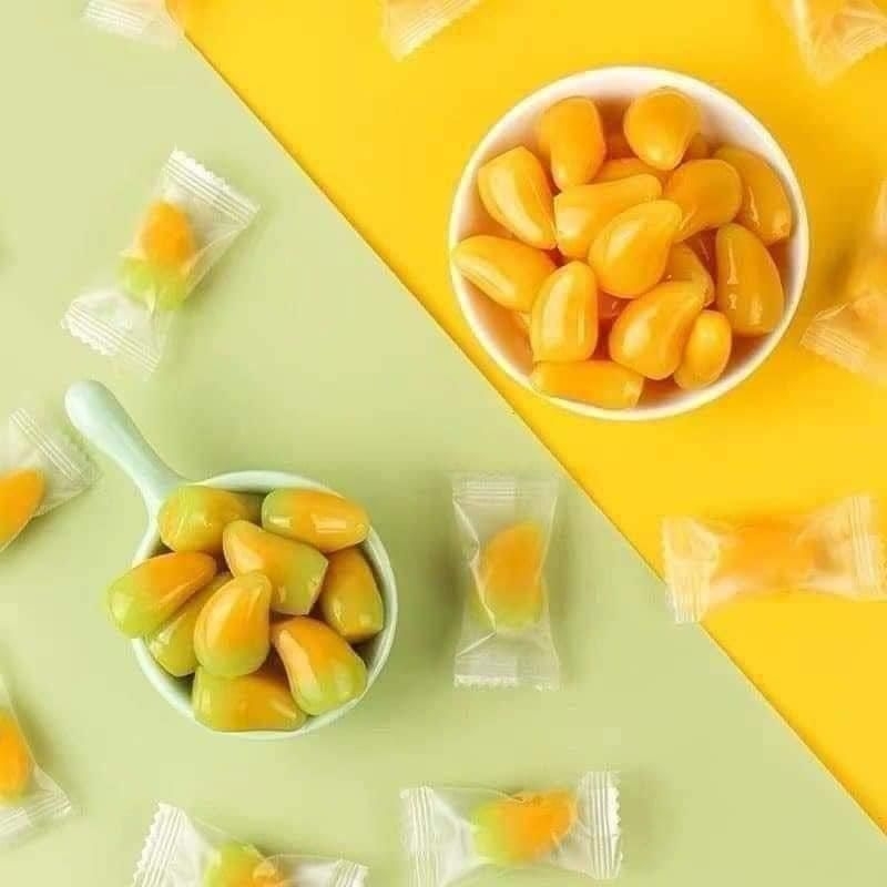 Peeled Mango Candy (Roasted Mango, Green Mixed With Other Flavors ...