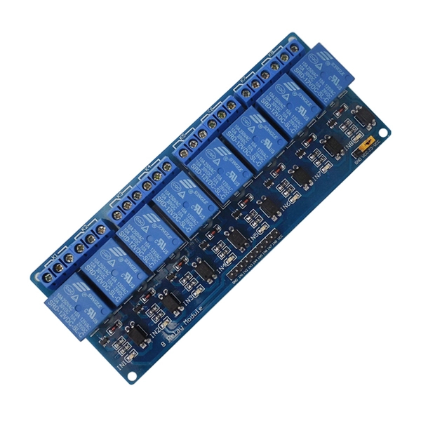 Module 8 Low Level Trigger Relay 12V DC Opto Isolator || Power off ...