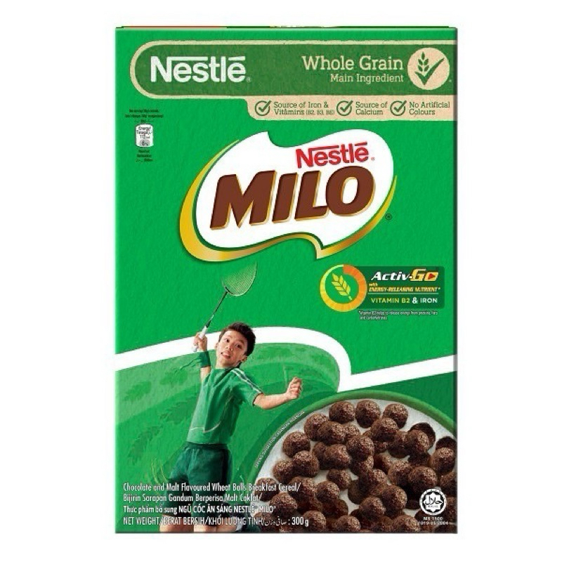 Nestle Milo Breakfast Cereal 300G (Barley Cocoa Flavor) | Shopee Malaysia