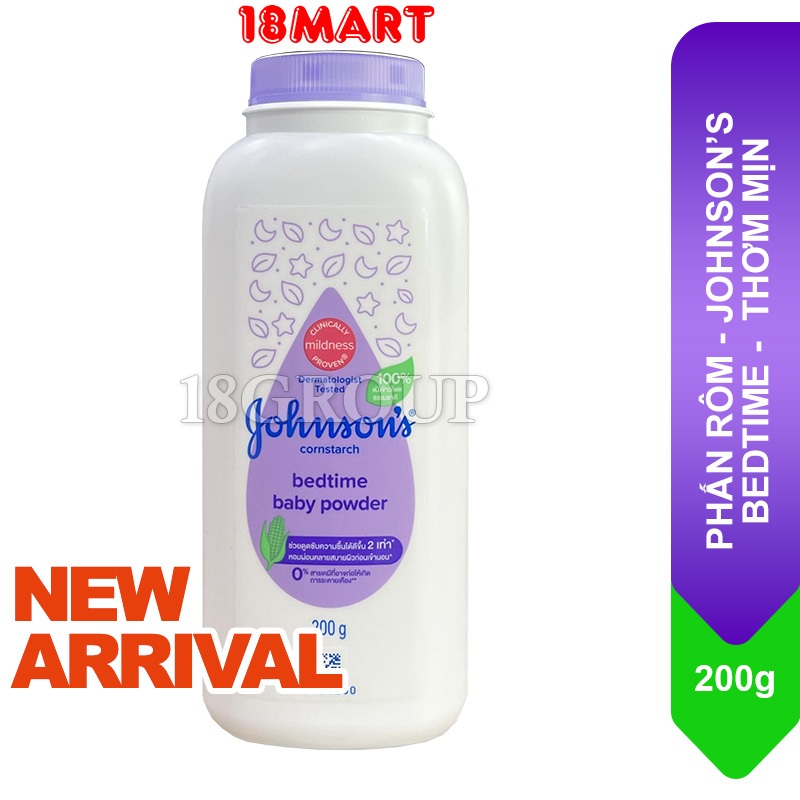 Johnson's baby powder. Bedtime Baby Powder 200g (Purple).Thailand Moi ...
