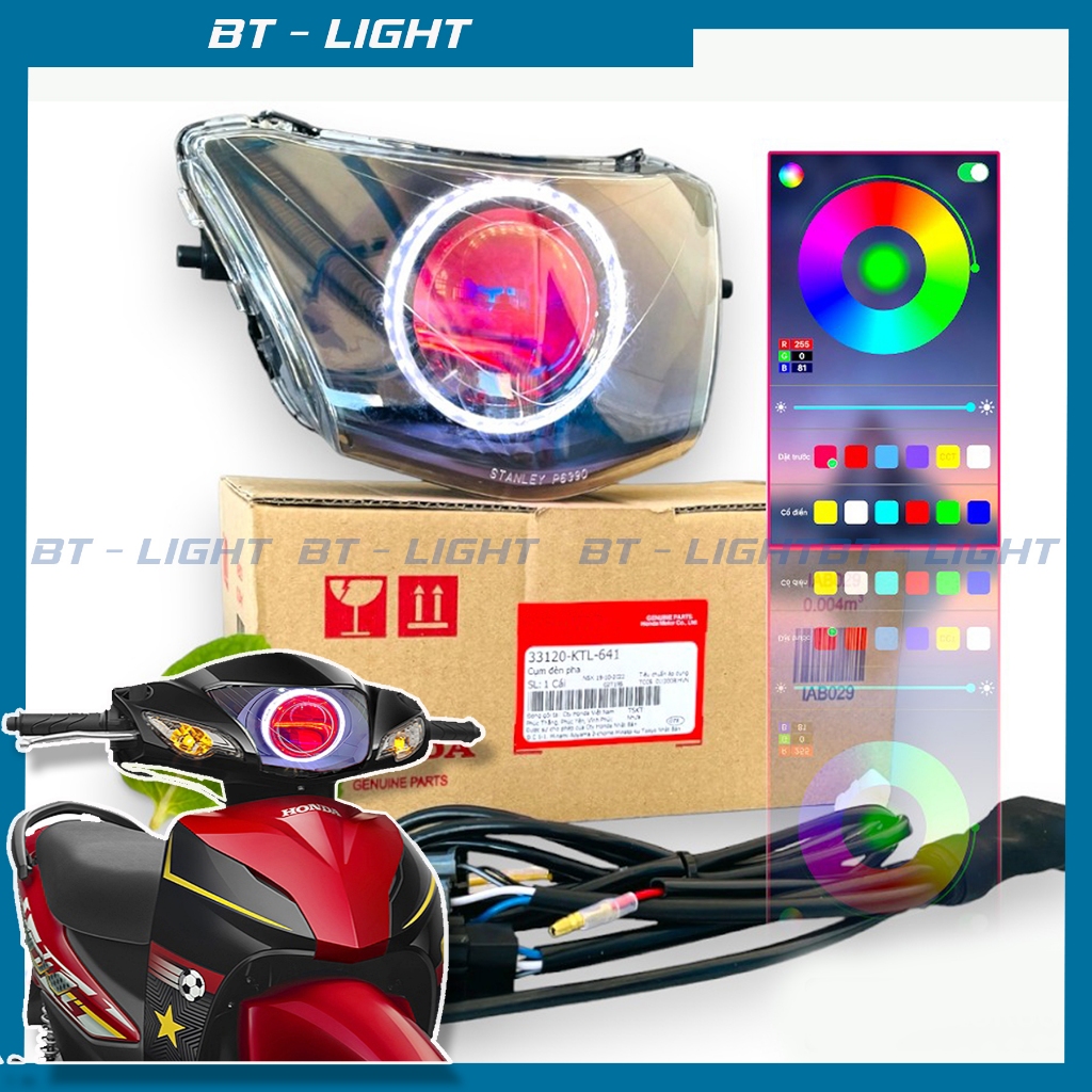 M10 Light Led Ball Light to Wave A 50, 100, 110 | Shopee Malaysia