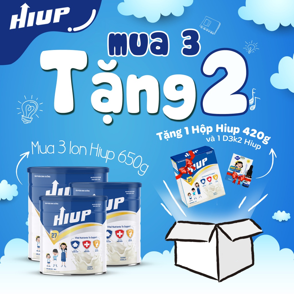 Hiup Milk Powder Increases Height And Weight Gain For Children From 2 ...