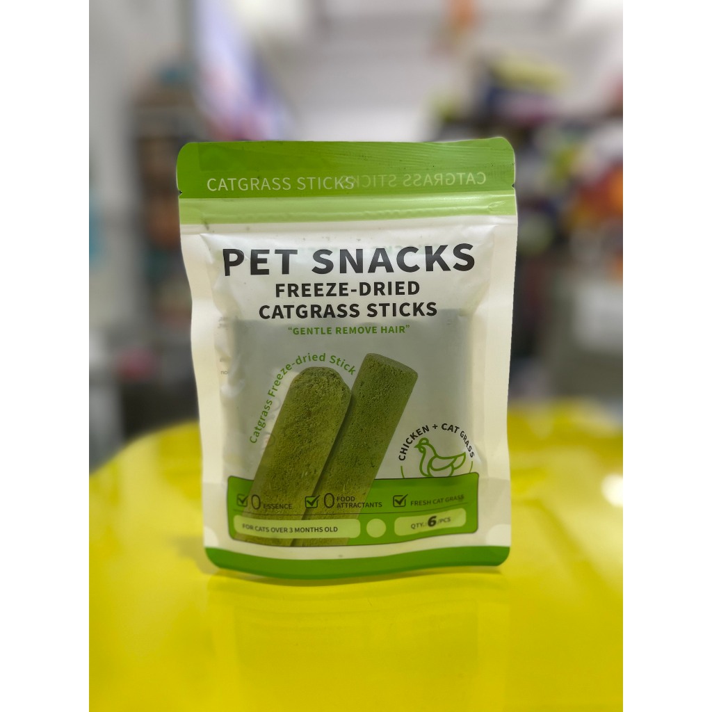 Pet Snacks Cat Grass - Dried Frozen Cat Grass In Stick Form, Aids ...