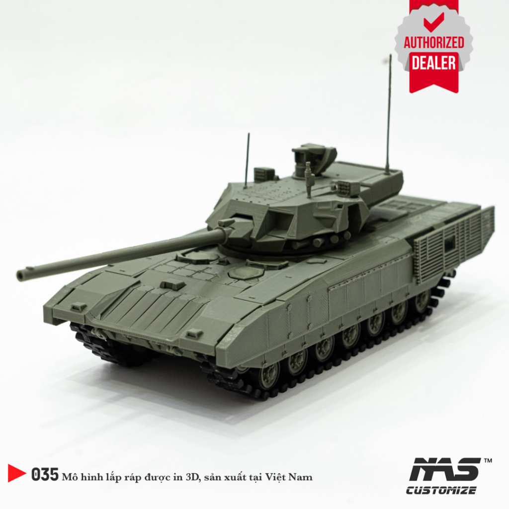 [NAS] T-14 Armata 1/48 tank assembly model, Russian tank T-14 Armata ...