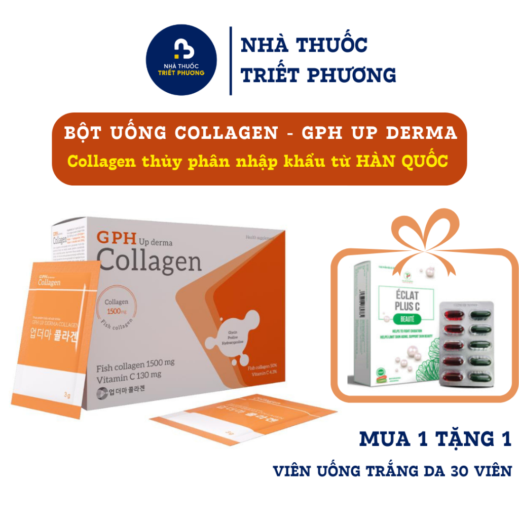 Collagen Powder - GPH Up Derma Collagen Imported Korea (Box of 30 packs ...