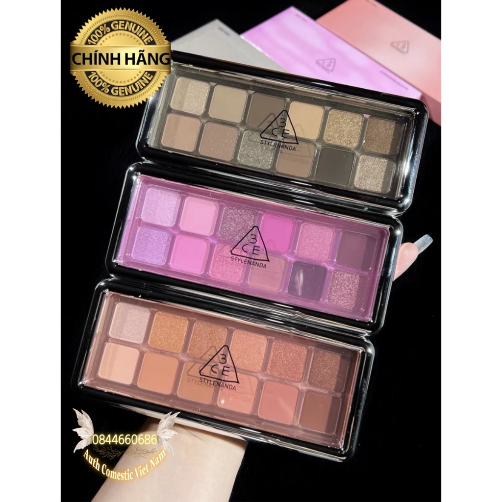 3ce 12-Box Full Eye Color Palette New Take Eyeshadow Palette | Shopee ...