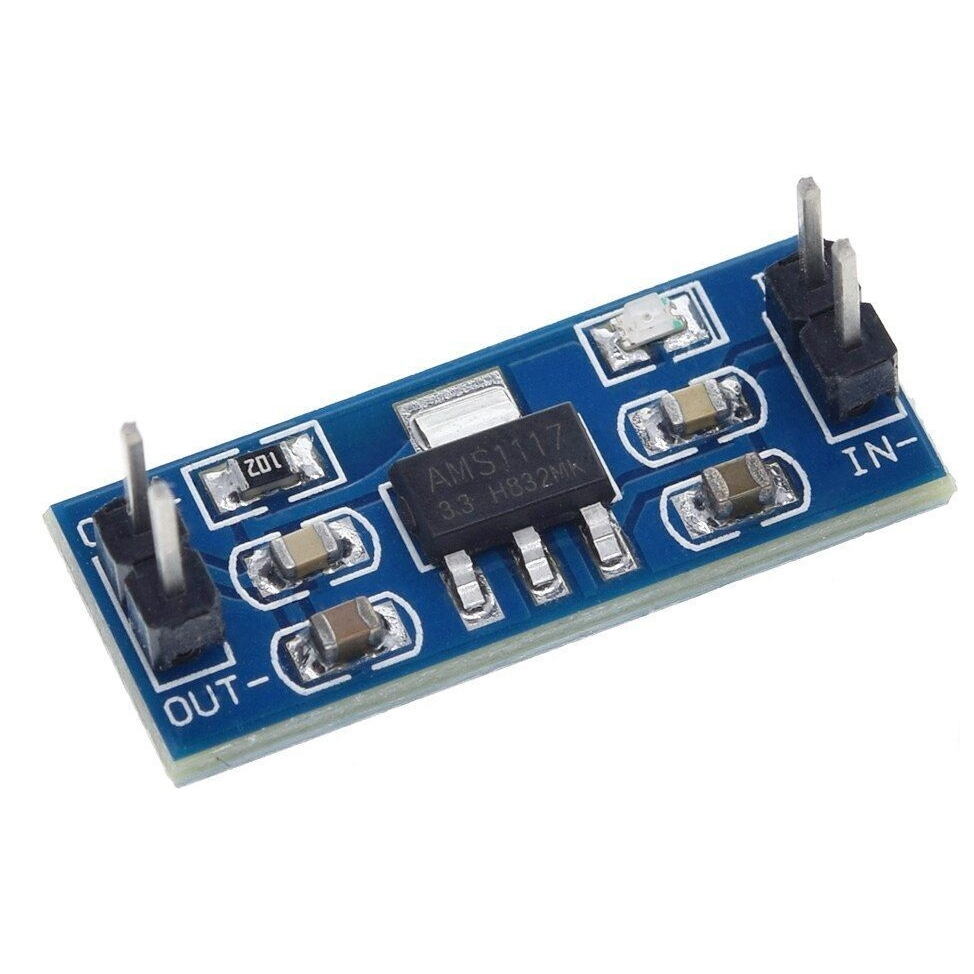 Ams1117 3.3V Voltage Reducer Power Supply Circuit || Ams1117 mini 3.3V ...