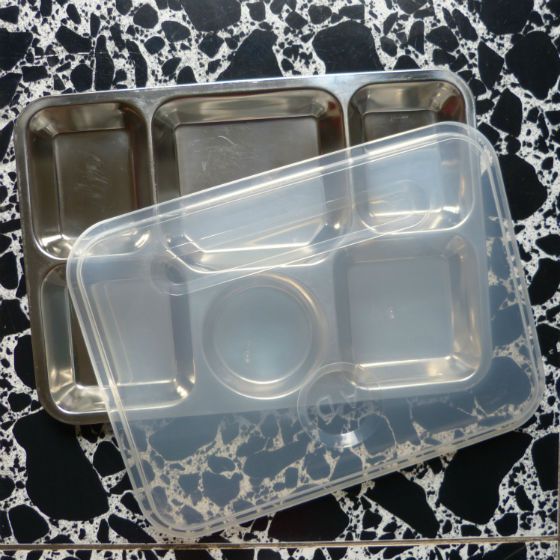 Rice Tray Part 5 Stainless Steel + Transparent Lid Thick Type.Ttca ...