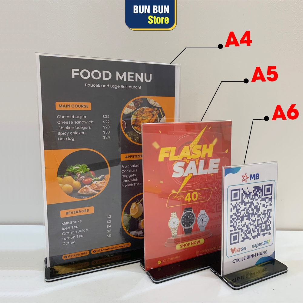 Transparent mica Plate, Transparent Desktop mica Table For QR Code ...