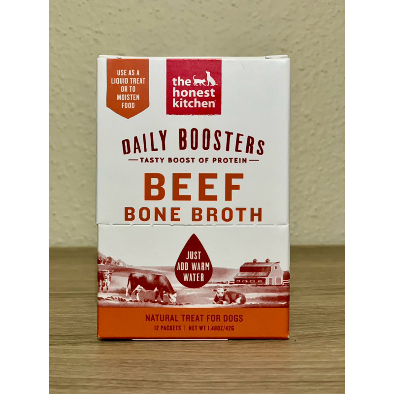 THE HONEST KITCHEN Beef Bone Broth (Stewed Beef Bone Powder) for Cats ...