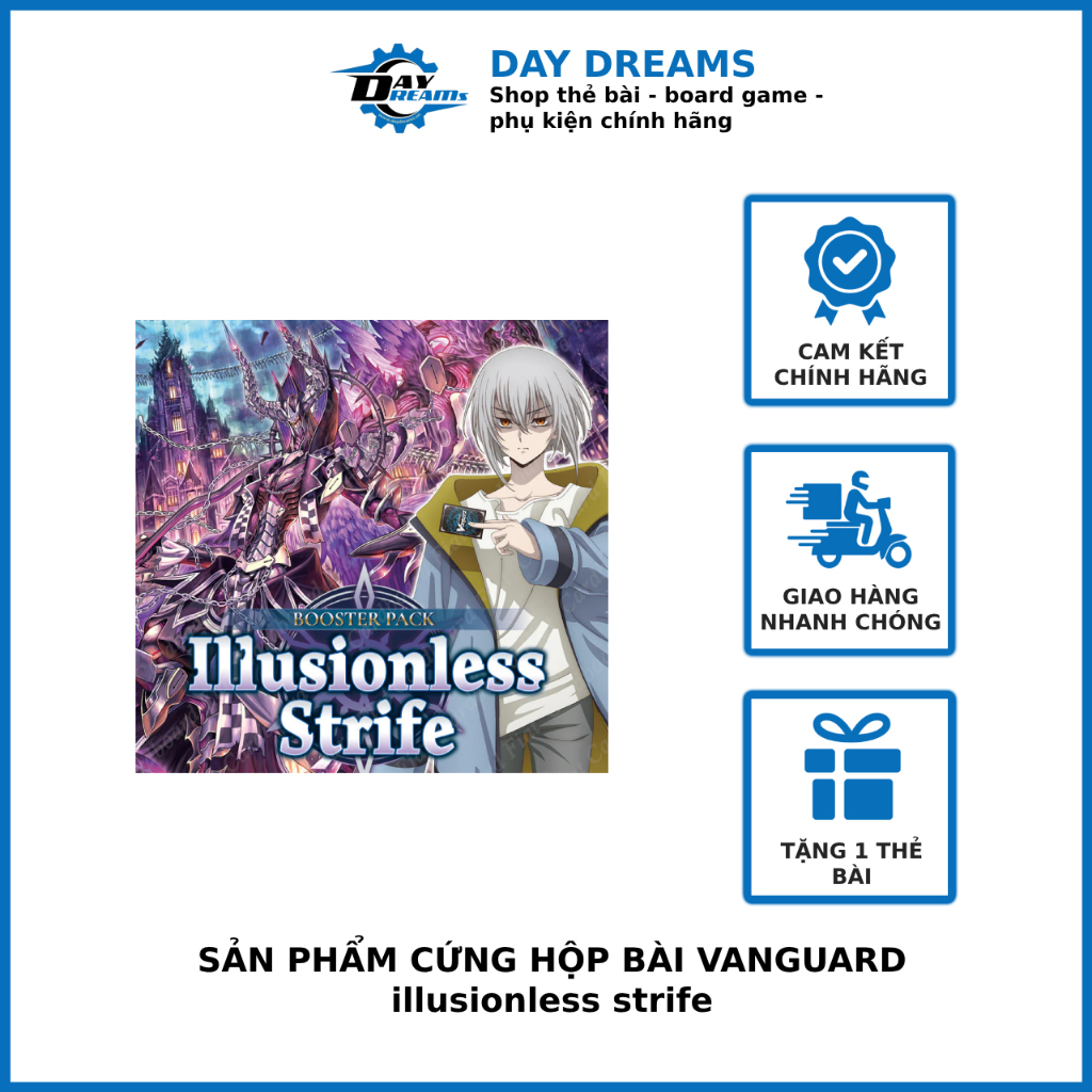 Original Cardfight Vanguard Illusionless Strife Booster Box [VGE-DZ ...